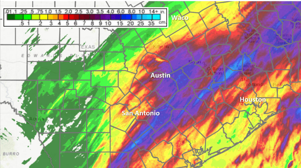 Rain Continues through Friday Night. Dry and Partly Cloudy Weather ...